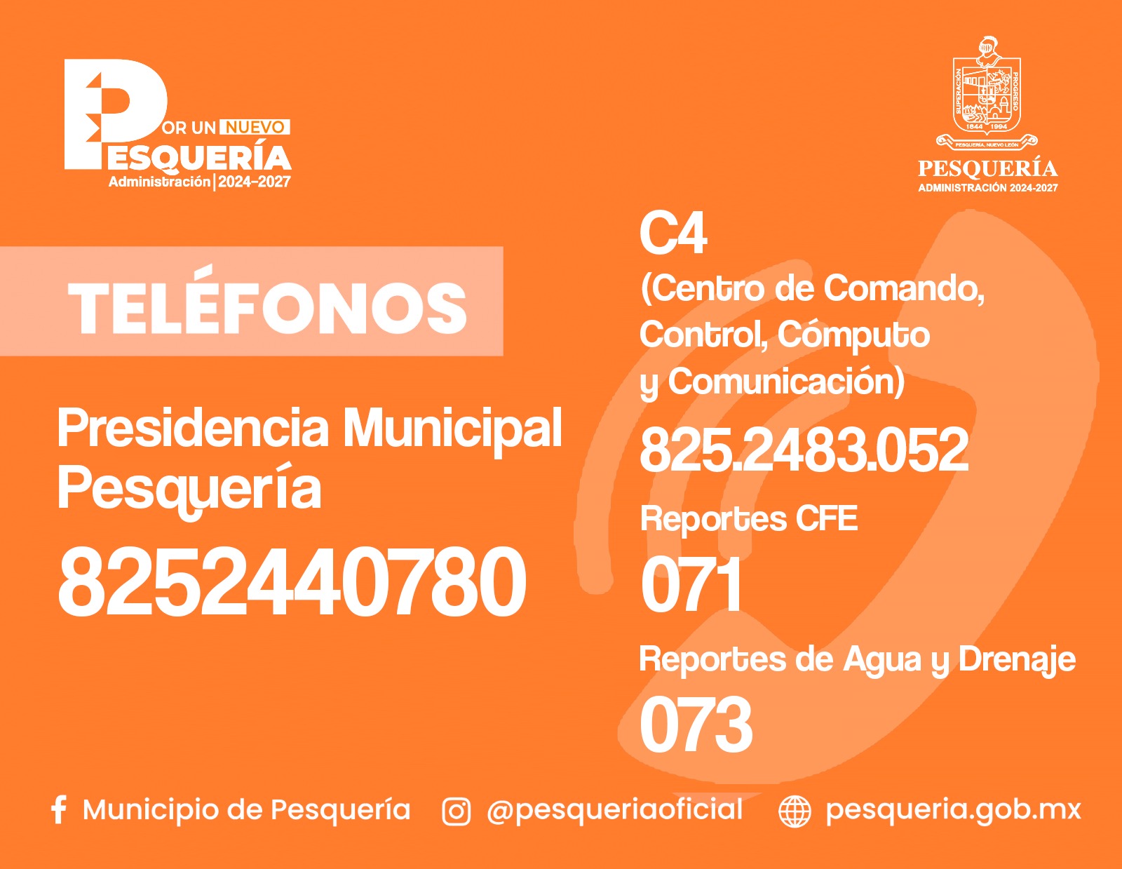 PESQUERIA 2024-2027 – GOBIERNO MUNICIPAL DE PESQUERÍA